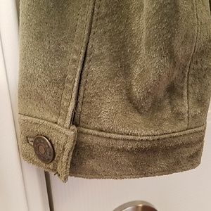 Fabio | Jackets & Coats | Fabio Green Suede Jacket | Poshmark